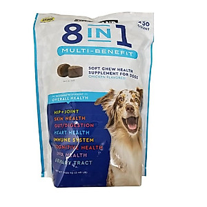 8 in 1 Multi Benefit Soft chew Health Supplement 250 Count.