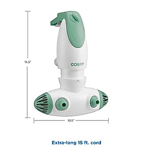 Conair Portable Bath Spa with Dual Jets for Tub, Bath Spa Jet for Tub creates soothing bubbles or massage