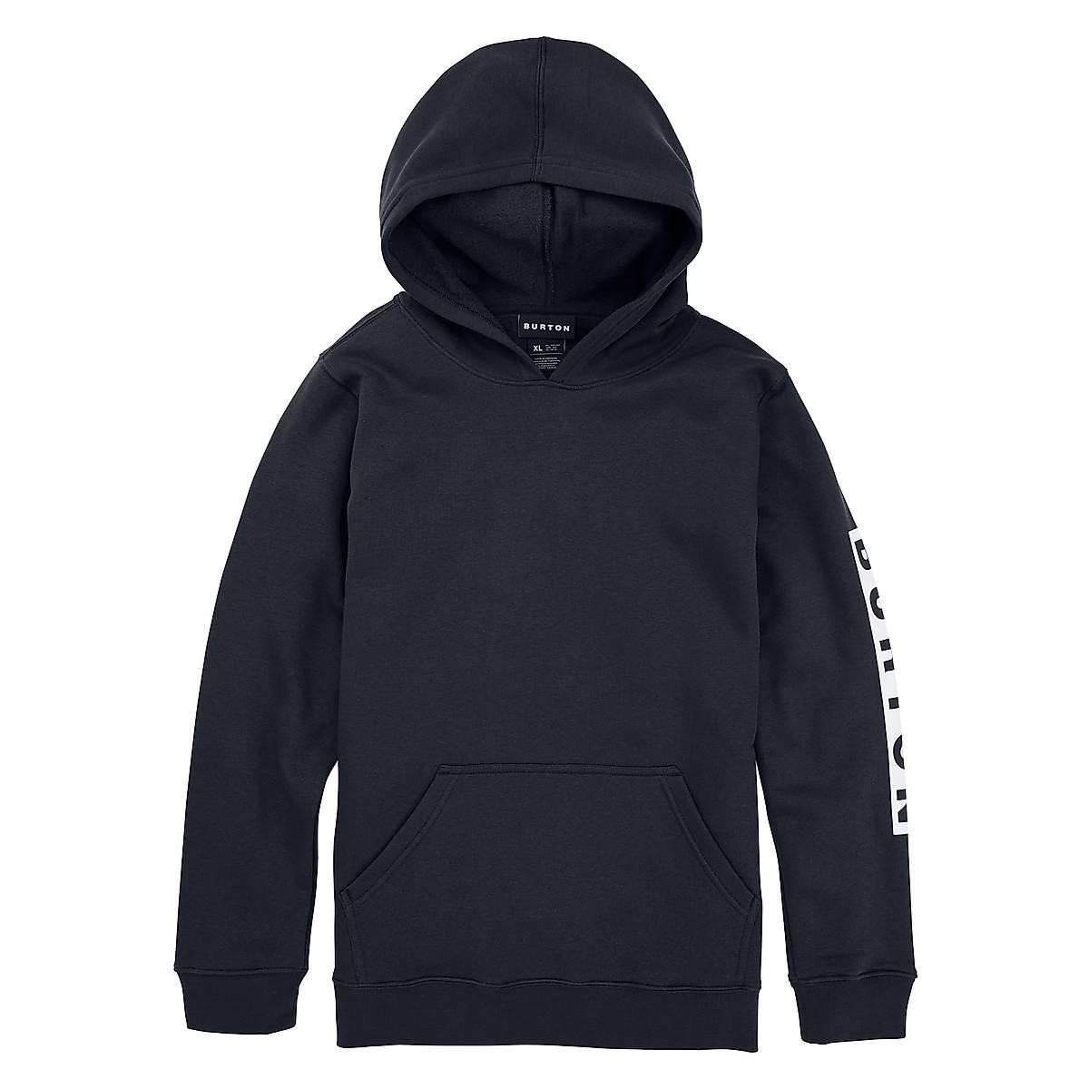 Burton Kids' Elite Pullover Hoodie, True Black, S