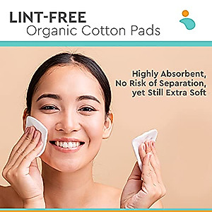 Cotton Rounds & Pads (150 Count (Pack of 1), Large & Pressed)