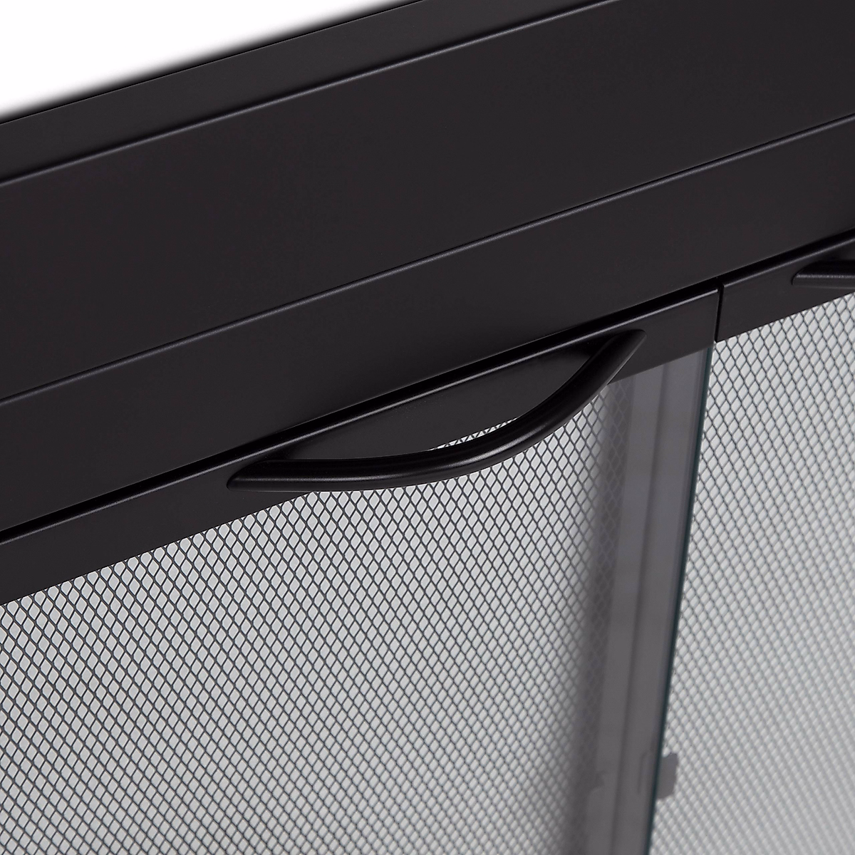 Pleasant Hearth AN-1012 Fireplace Screen, Large, Black