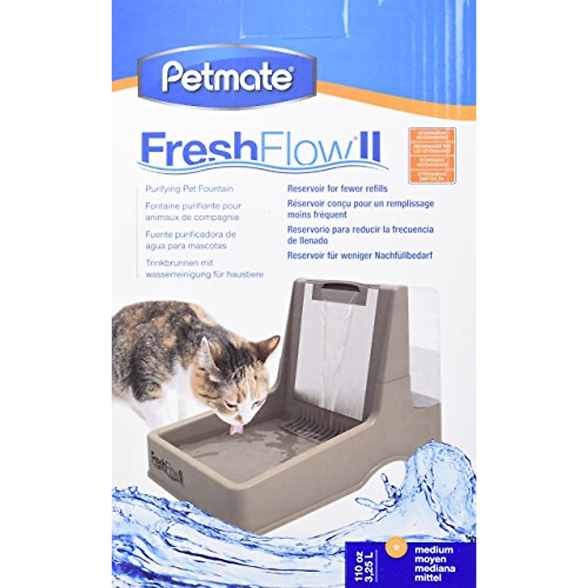 Petmate Fresh Flow II Fountain 110Oz