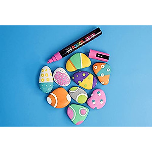 Uni-posca Paint Marker Pen - Extra Fine Point - Set of 12 (PC-1M12C)