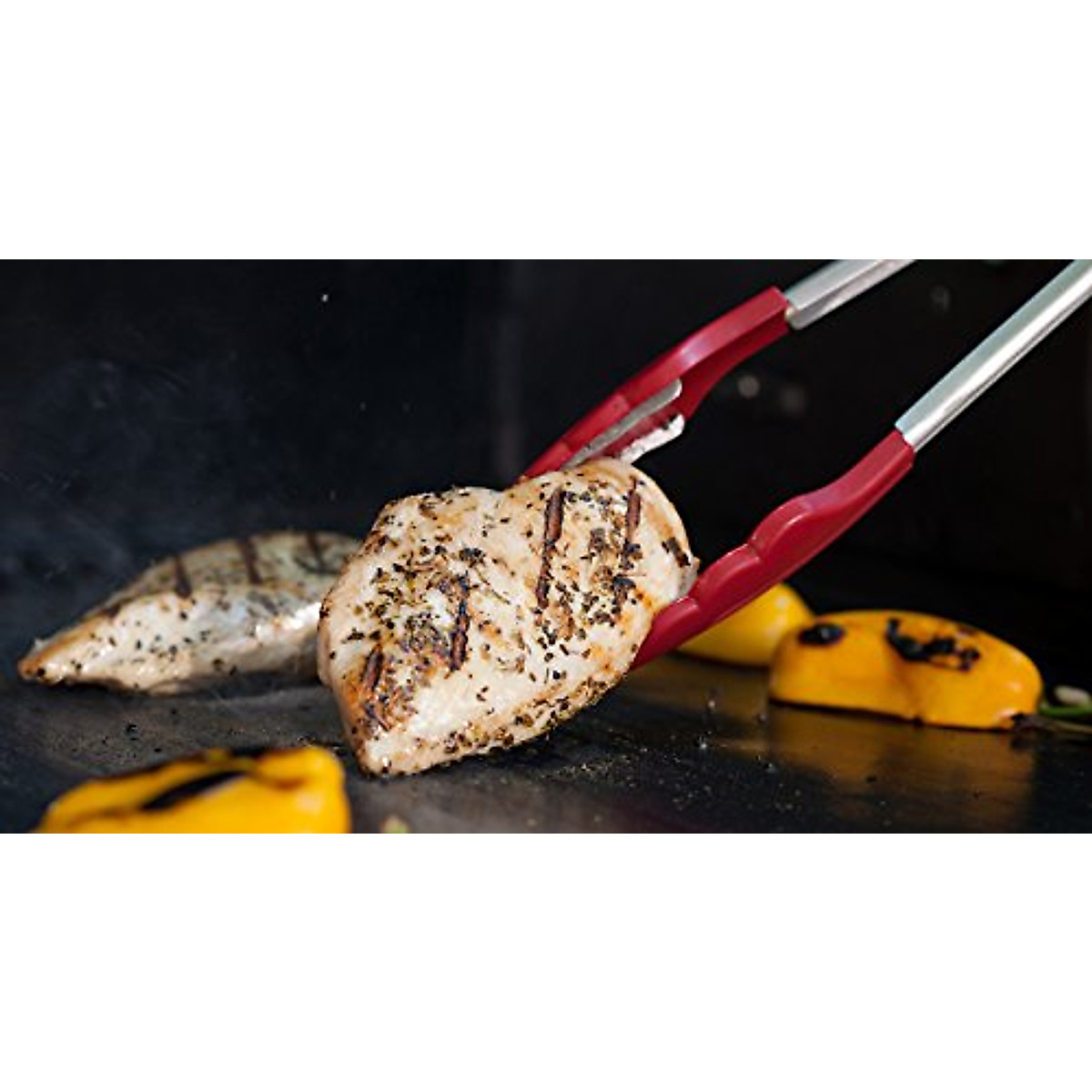 COOKINA Barbecue Reusable and Non-Stick Grilling Sheet, 1 EA, Black