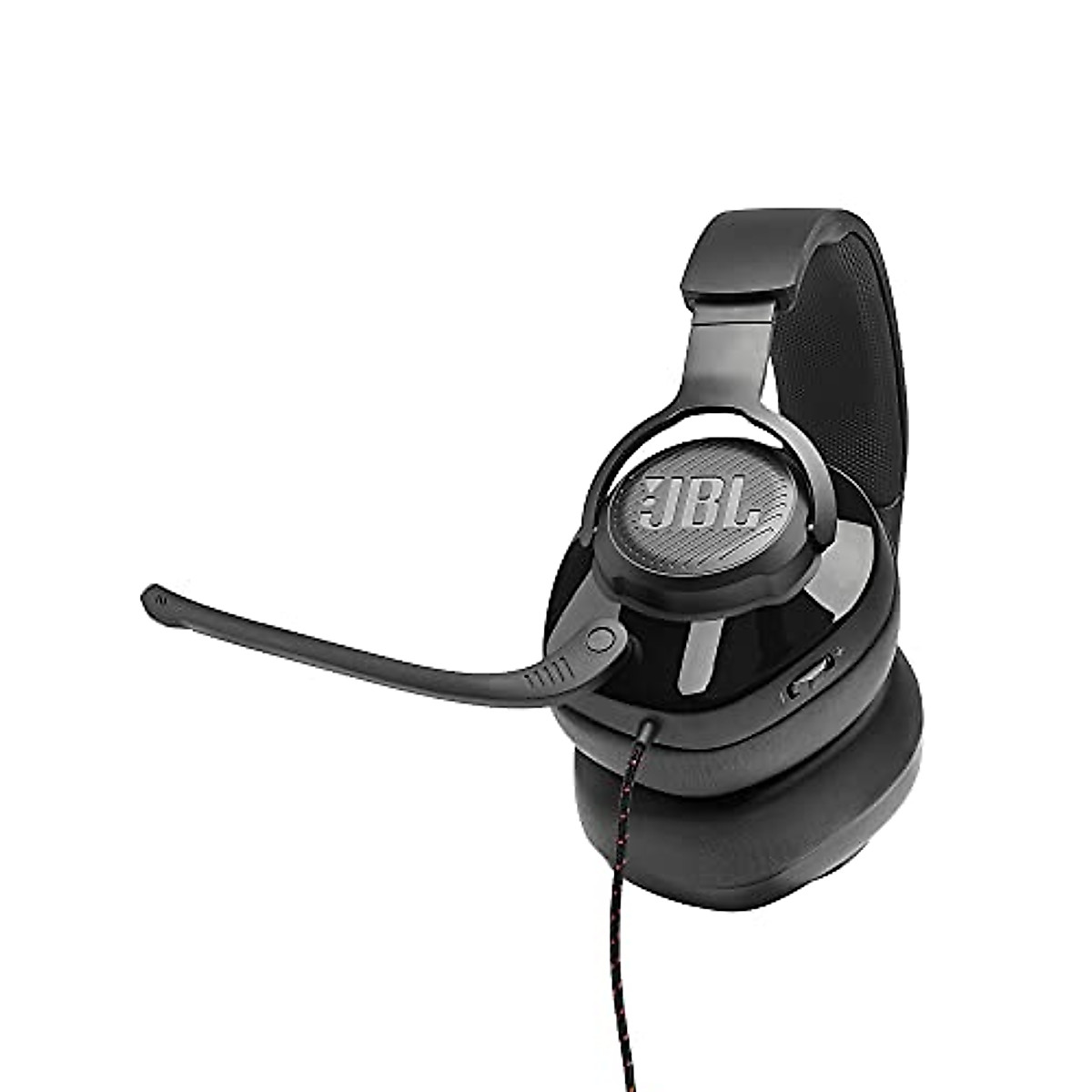 JBL Quantum 200 - Wired Over-Ear Gaming Headphones - Black (Renewed)