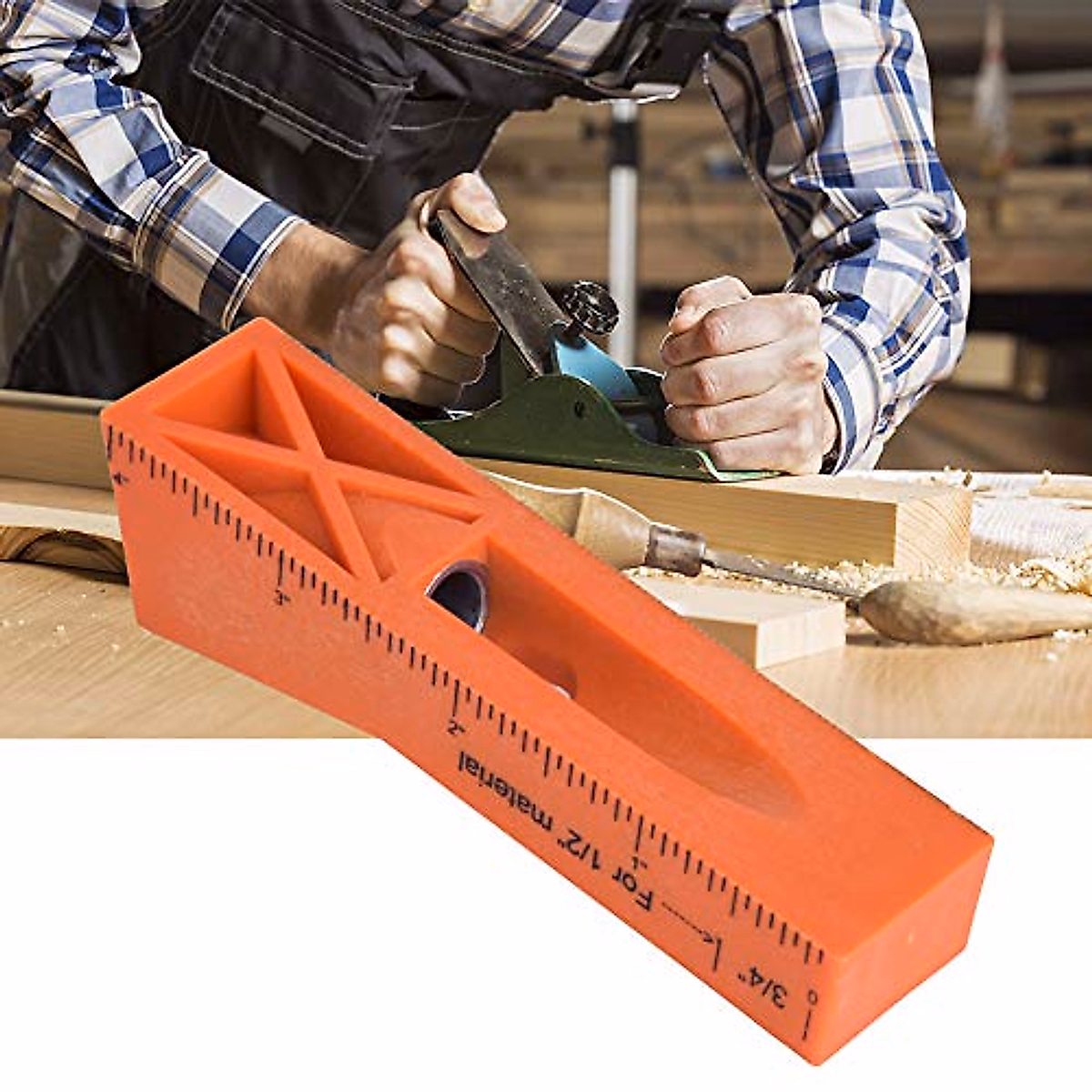 NDNCZDHC Woodworking Oblique Hole Locator Positioning Drill Guide Set Pocket Hole Jig Kit