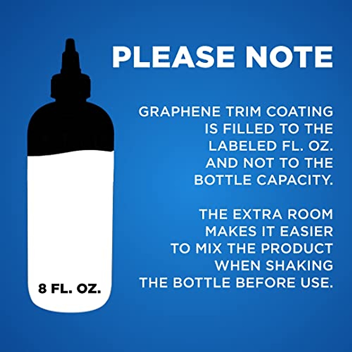 303 Products Graphene Trim Coating – Hydrophobic Graphene Coating – UV Protectant Coating – 6 Months of Protection – Darkens and Renews Plastic Trim – Non-Greasy – 8 Oz (30249)
