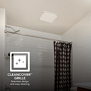 Broan-NuTone® BE8 Bathroom Exhaust Fan, 80 CFM, ENERGY STAR® Exhaust Fan, 1.5 Sones