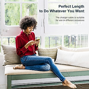 10ft Apple Charger Cable, Long Apple Lightning to USB Cable 10 Feet,Fast iPhone Charging Cord 10 Foot for Apple iPhone 14 Pro Max/14 Plus/14/13/12/11 Pro/11/XS MAX/XR/8/7/6s/6/5S/SE iPad Original