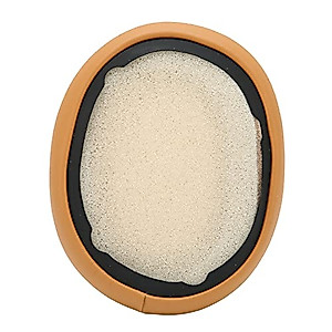 Soft Protein Leather and Sponge Headphone Cushion, Noise Isolating Memory Foam Ear Pads, Replacement Earpads for Skullcandy Crusher 3.0 Wireless Hesh3(Light Brown)