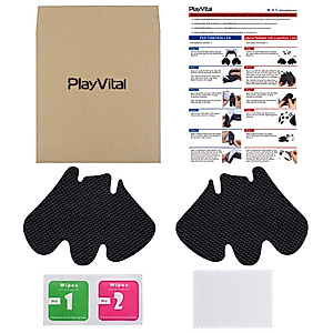 eXtremeRate PlayVital Anti-Skid Sweat-Absorbent Controller Grip for Xbox Series X/S Controller, Professional Textured Soft Rubber Pads Handle Grips for Xbox Series X/S Controller - 3D Concave