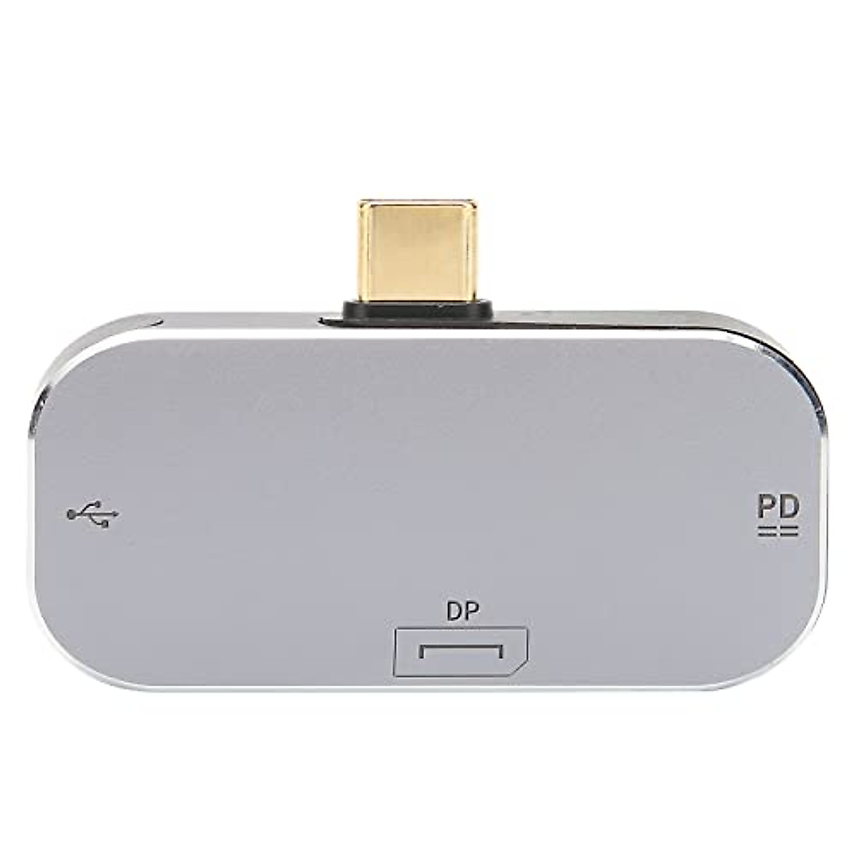 BTIHCEUOT 3 in 1 USB C to DP Adapter, Power Supply High Speed Plug and Play USB C Docking Station for Home for Office for Travel