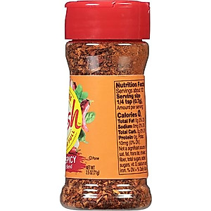 Dash Salt-Free Seasoning Blend, Extra Spicy, 2.5 Ounce