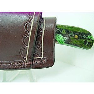 Custom Leather Cross Draw Knife Sheath That Fits a Buck 113 Knife NOT for Sale