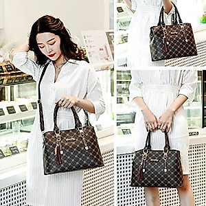 Shoulder Bags for Women New Summer Beach Bag Female Korean Plaid Messenger Bag Women Luxury Casual Designer Handbag Fashion Tote (Gold)