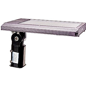 eLEDing World's 1st AI Solar Power Smart 1600LM CREE LED Street Light for Commercial Residential Parking Bike Paths Walkways Courtyard (10W)