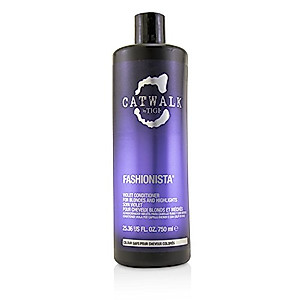 TIGI Catwalk Fashionista Violet Conditioner (For Blondes and Highlights), 25.36 Ounce