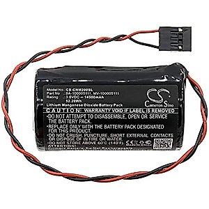 KDXY Compatible with Battery Cameron Nuflo 9A-100005111, LS33600-CN1, MV-100005111 MC-II Plus, MC-II Plus EXP, MC-III Plus EXP Flow Analyzer, MC-III Plus Flow Analyzers
