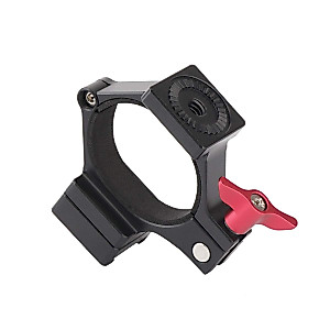 AFVO Ring Hot Shoe Adapter for DJI om 4 (Osmo Mobile 4), Osmo Mobile 3, Osmo Mobile 2 and Osmo Mobile 1, Adapter for Microphone and Light