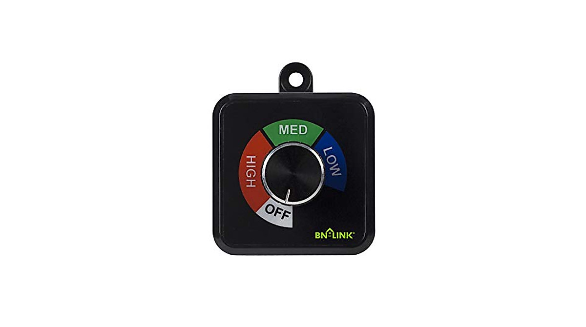BN-LINK Exhaust Fan Speed Controller - 3 Speed Control