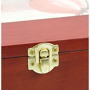 Cherry Wood Postcard Box