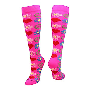 TCK Krazisox Woodstock (Pink, Medium)