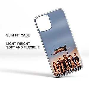 PadPadStore Deam SMP Phone Case Compatible with iPhone 8 Clear Flexible Silicone Dsmp Flag Shockproof Cover