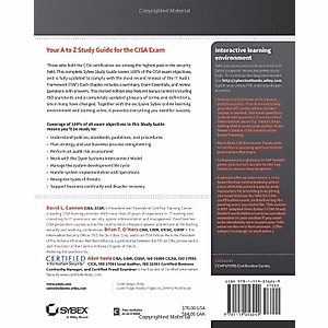 CISA Certified Information Systems Auditor Study Guide