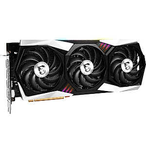 MSI Gaming Radeon RX 6750 XT 192-bit 12GB GDDR6 DP/HDMI Triple Torx 4.0 Fans FreeSync DirectX 12 VR Ready OC Graphics Card (RX 6750 XT Gaming X Trio 12G)