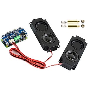 WM8960 Audio HAT Module for Raspberry Pi 4B/3B+/3B/2B/B+/A+/Zero/Zero W/Pi Zero WH,WM8960 Hi-Fi Sound Card HAT Stereo CODEC, Play/Record