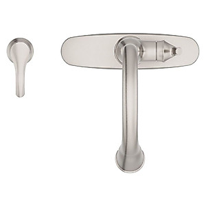 Pfister Rosslyn Kitchen Faucet with Pull Down Sprayer and Soap Dispenser, Single Handle, High Arc, Spot Defense Stainless Steel Finish, F5297RSSRGS