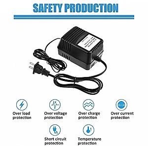 CJP-Geek AC 6V AC Adapter Charger for VTech DS6322 DS6322-4 DS6322-3 1.9 GHz DECT 6.0