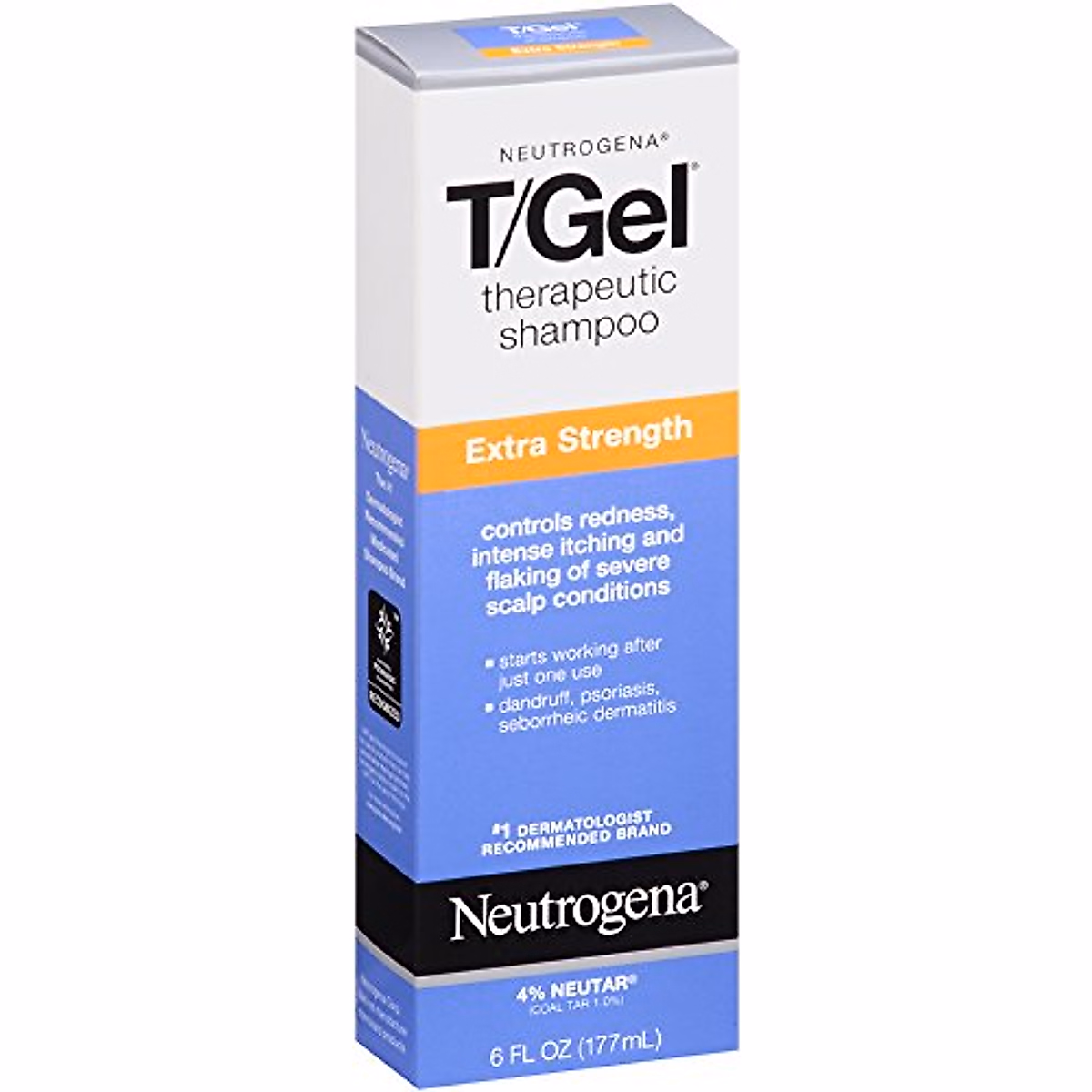 Neutrogena T/Gel Therapeutic Shampoo, Extra Strength, 6 Ounce