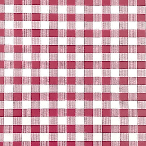 Yifely Red Holiday Gingham Drawer Paper Self-Adhesive Shelf Liner Makeup Cabinet Decor 17.7 Inch by 9.8 Feet
