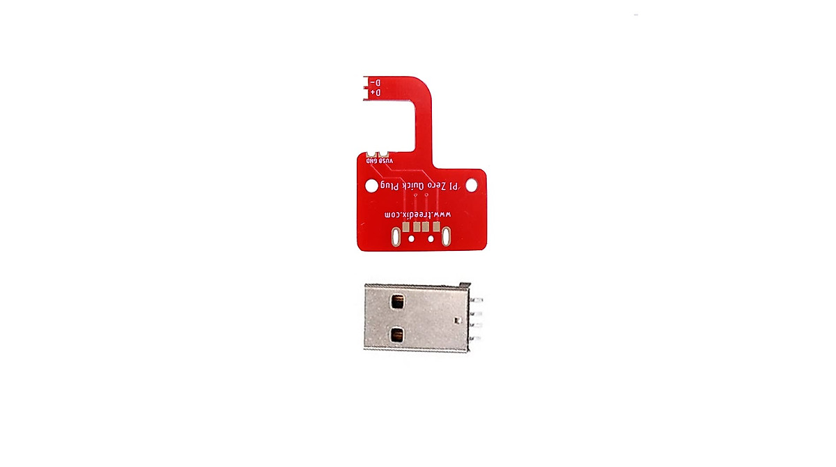 Treedix Raspberry Pi Zero USB-A Adapter: Direct Plug-in Power