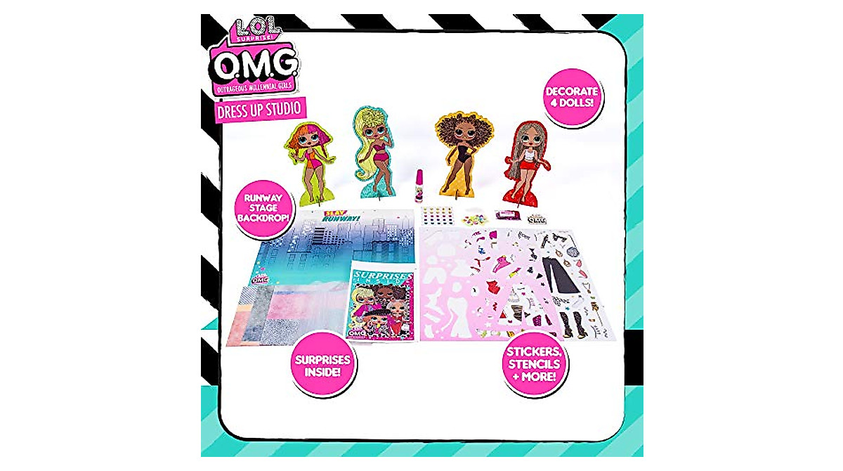 Create Fashion Looks with LOL OMG Dress Up Studio