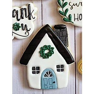 Gingerbread House Cookie Cutter 4.5" Made in USA by Ann Clark