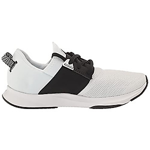 New Balance Women's Dynasoft Nergize V3 Cross Trainer, White/Black, 7.5