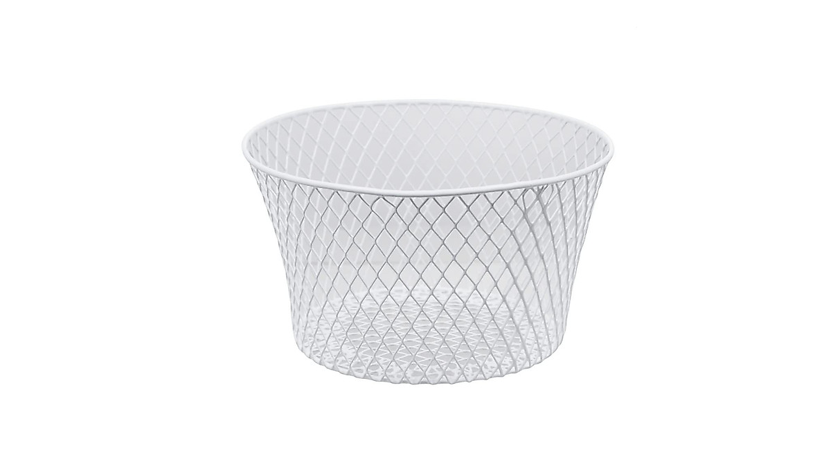 Essentials Vinyl-Coated Wire Baskets - Stylish Storage Solution