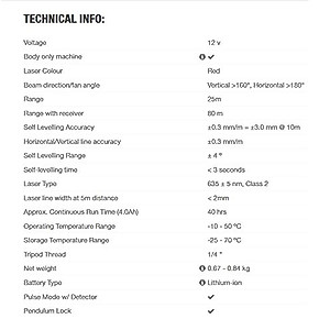 Makita SK105DZ 12V max CXT Lithium-Ion Cordless Self-Leveling Cross-Line Red Beam Laser, Tool Only