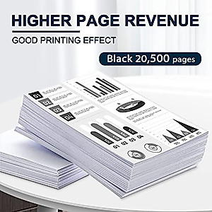 Ultra High Yield 6 Pack Black TN890 TN-890 Compatible Toner Cartridge Replacement for Brother HL-L6250DW L6400DW L6400DWT MFC-L6750DW L6900DW Printer Ink Cartridge