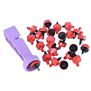 25 Rainbird XB20PC 2.0 GPH Drip Irrigation Emitters w/Free Installation Tool