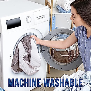 Primica Pack of 2 Bed Bumpers for Toddlers, 52 x 7 x 5 “ Toddler Bed Bumper, Foam Bed Rail for Toddlers, Hypoallergenic Crib Bumpers for Queen, King, and Twin Bed