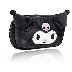 ROFOLO Cute Cosmetic Bag, Cartoon Makeup Bag for Girls, Kawaii Anime Cartoon Capacity bag case for women
