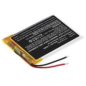 Synergy Digital Credit Card Reader Battery, Compatible with Stripe HVC453450 Credit Card Reader, (Li-Pol, 3.7V, 800mAh) Ultra High Capacity, Replacement for Stripe HVC453450 Battery