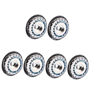 Uonlytech 6 Pcs Bathtub Drain Cover Strainer Cover Sink Drain Stopper Bath Tub Filter Bathroom Strainers for Kitchen Sink Strainer Basket Kitchen Drains Strainers Dish Basin Net