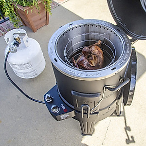 Charbroil® The Big Easy TRU-Infrared Cooking Technology 3-in-1 Propane Gas Stainless Steel Smoker, Roaster & Grill - 14101550