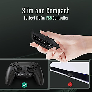 Uberwith Bluetooth Adapter for PS 5 Accessories BT 5.0 Wireless Audio Transmitter for PS 5 controller with Low Latency for AirPods all Bluetooth Headphone Speakers Earbuds