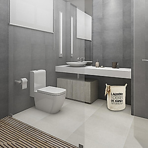 Bagmrteho Won LAUNDRY Large Size Laundry LAUNDRY TODAY Closet Organizer Baskets for Shelves (White, One Size)