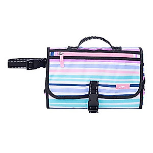 SCOUT Game Changer Portable Diaper Changing Pad, Padded Baby Changing Mat with Storage Pockets (Multiple Patterns Available)